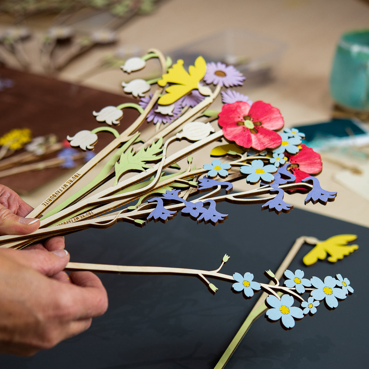 Individual Birth Year Flower Stems – Betsy & Els